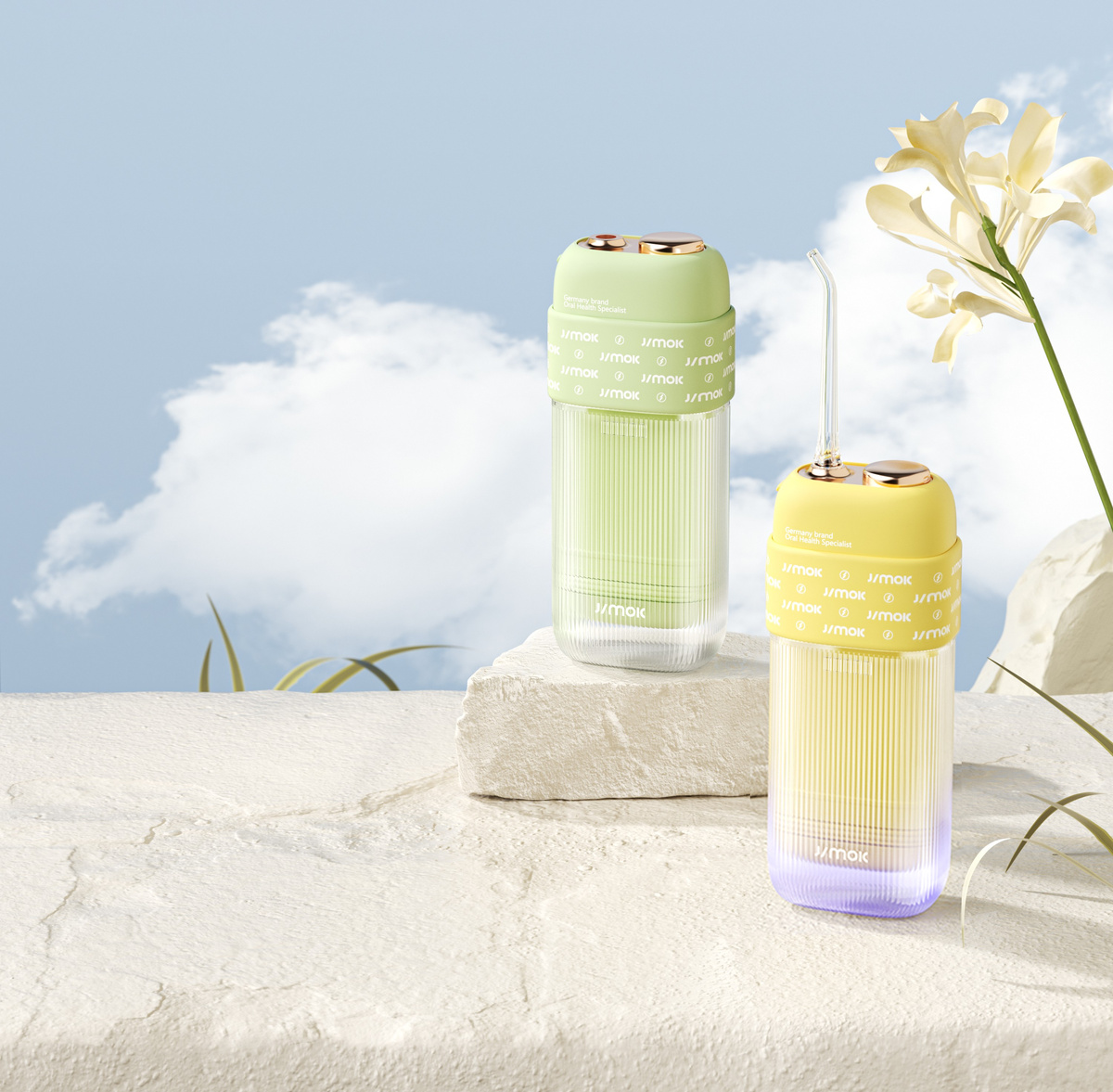 Jimok S5 Green Irygator do zębów ZIELONY | AGD MAŁE \ ZDROWIE I URODA \ HIGIENA JAMY USTNEJ ...