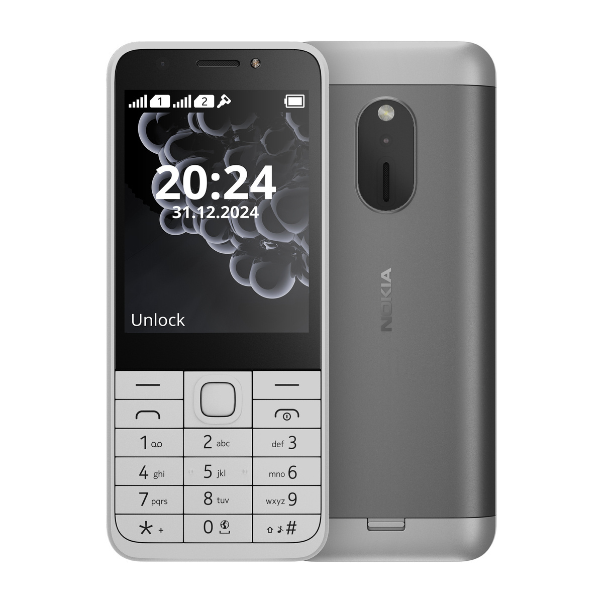 Nokia 230 (2024) Dual Sim Biała | NOKIA \ Nokia 230 Dual Sim | 4cv.sklep.pl